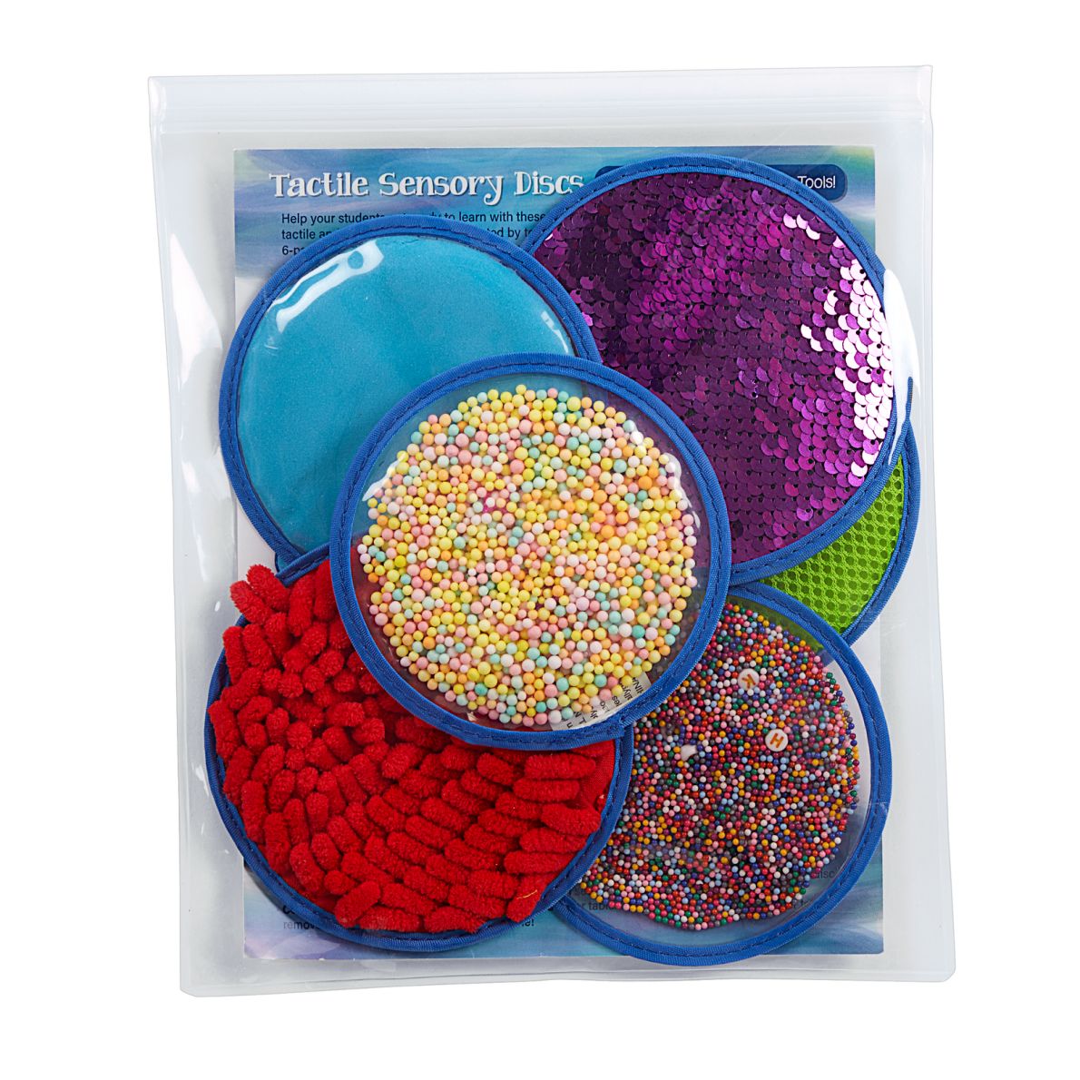 Really Good Stuff® Tactile Sensory Discs - Set of 6