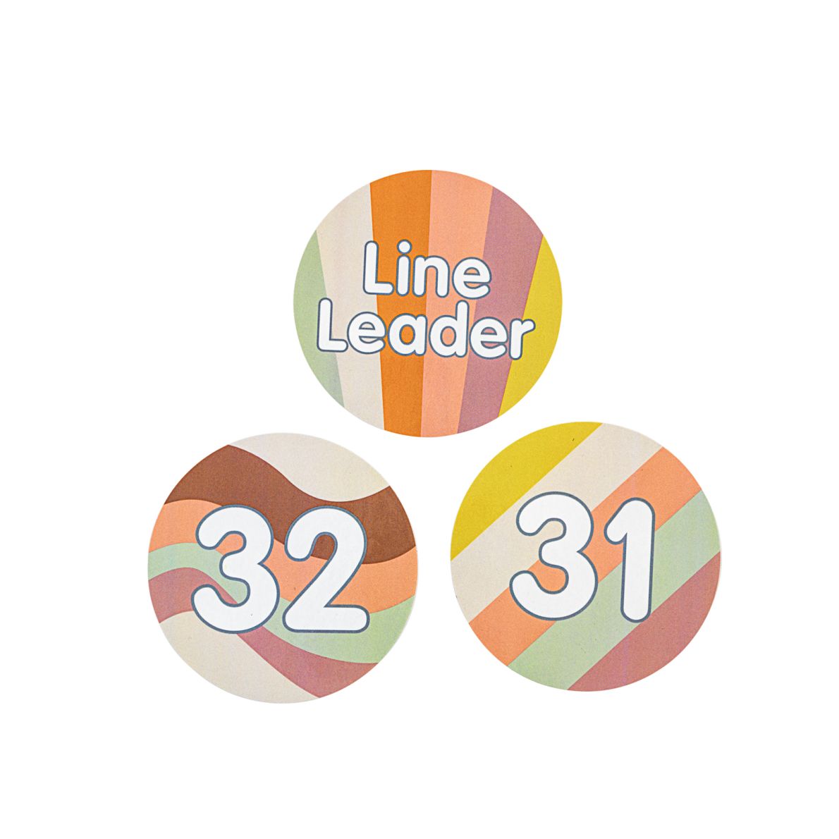 Really Good Stuff® Boho Line-Up Helpers