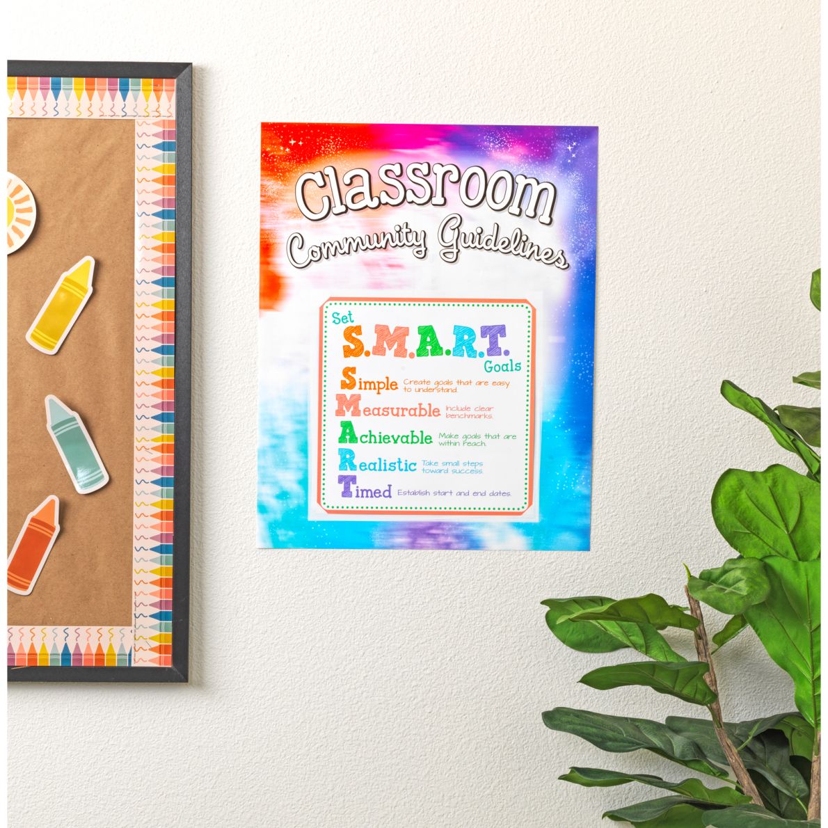 Really Good Stuff® Classroom Community Guidelines 12-in-1 Poster Set