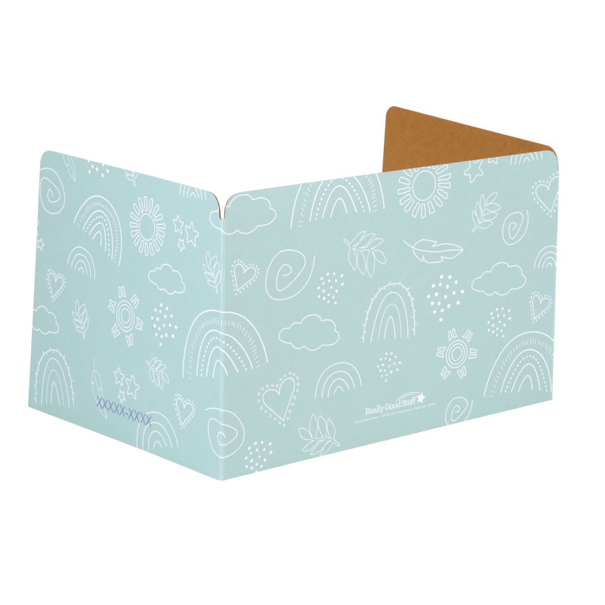 Really Good Stuff® Boho Privacy Shields – Set of 12