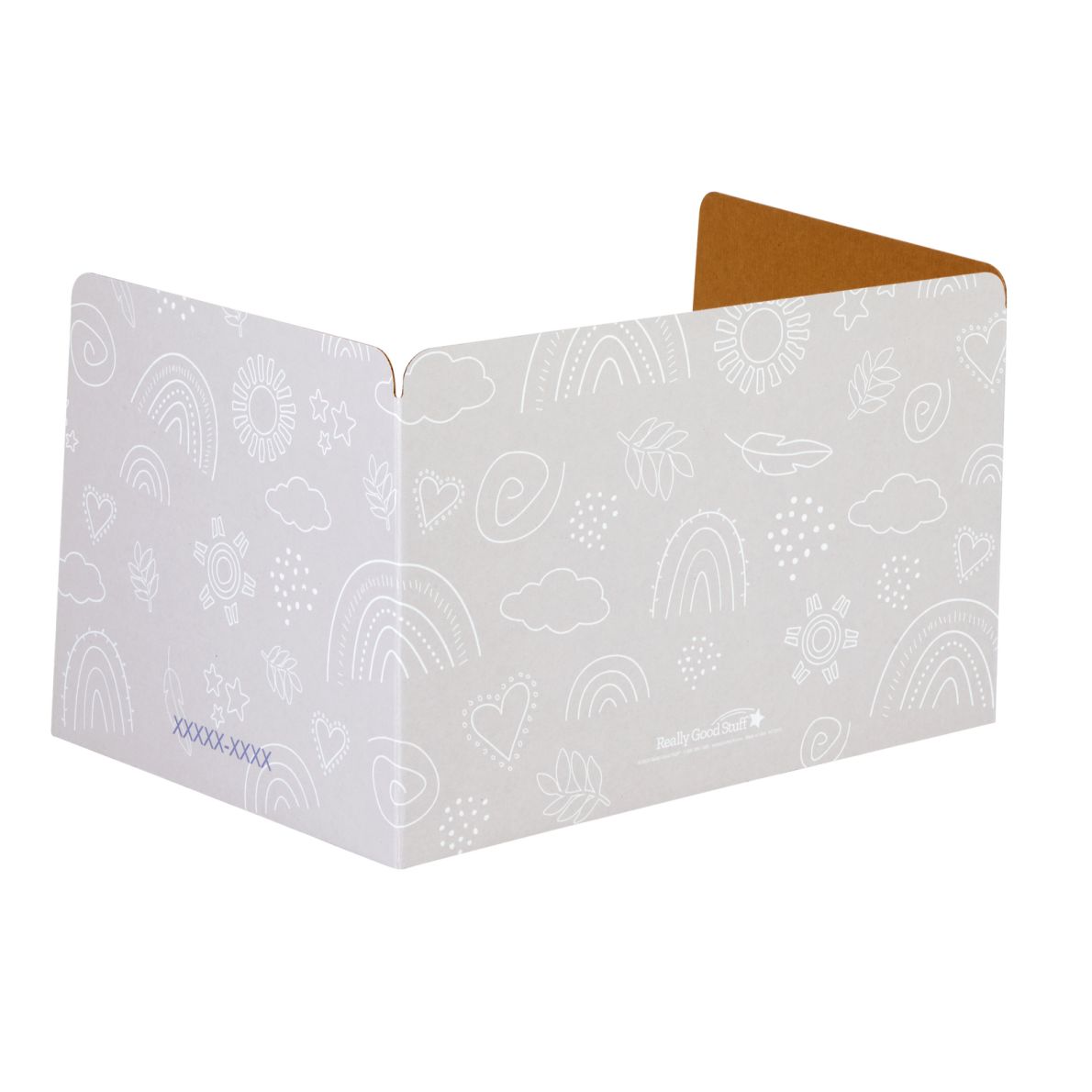 Really Good Stuff® Boho Privacy Shields – Set of 12