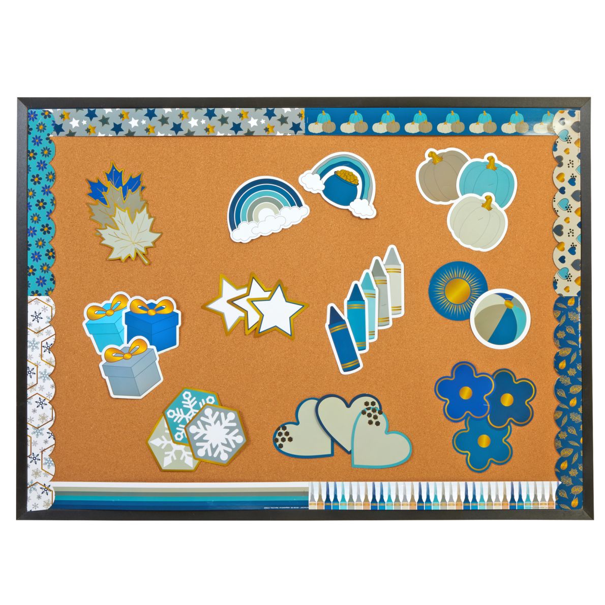 Really Good Stuff® Cool and Calm Borders and Accents Bulletin Board ...