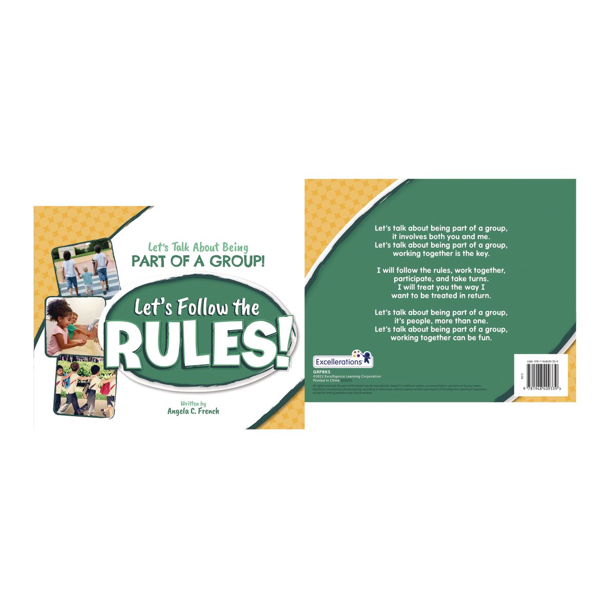 Excellerations® Let’s Talk About Being Part of a Group Book Set - 4 books