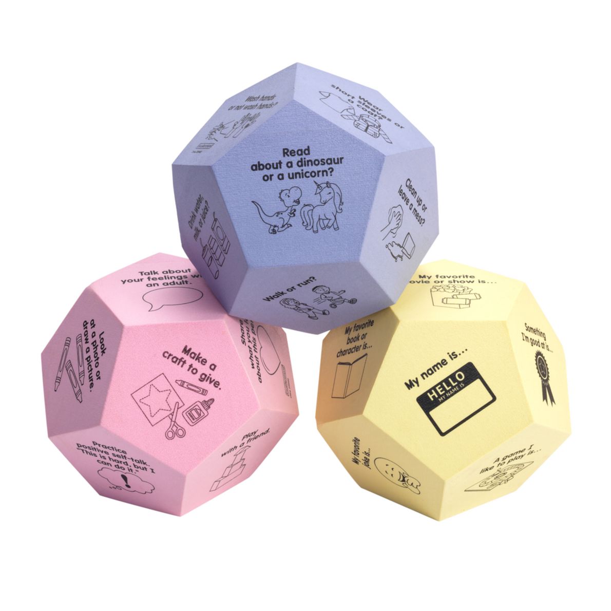 Excellerations® Social-Emotional Learning Emotions Dice Kit: Missing ...