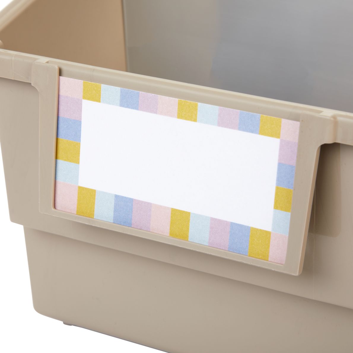 Really Good Stuff® Chapter Book Library Bins™ With Dividers - 6 Pack - Boho