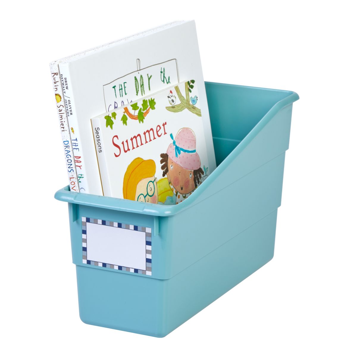 Really Good Stuff® Durable Book and Binder Holder- 6 Pack - Water