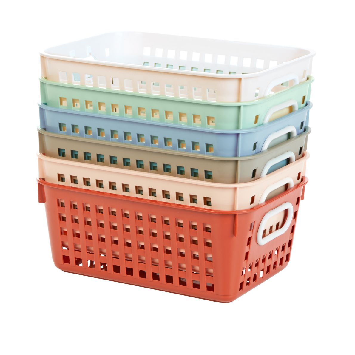 Really Good Stuff® Medium Baskets - Boho 6 Pack