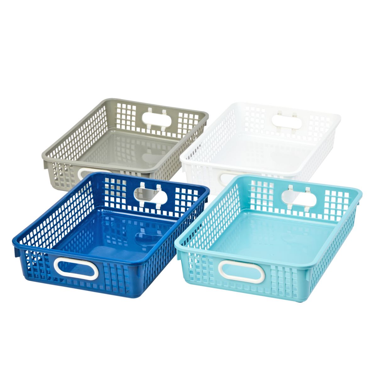 Really Good Stuff® Paper Baskets - Cool and Calm, 4 Pack