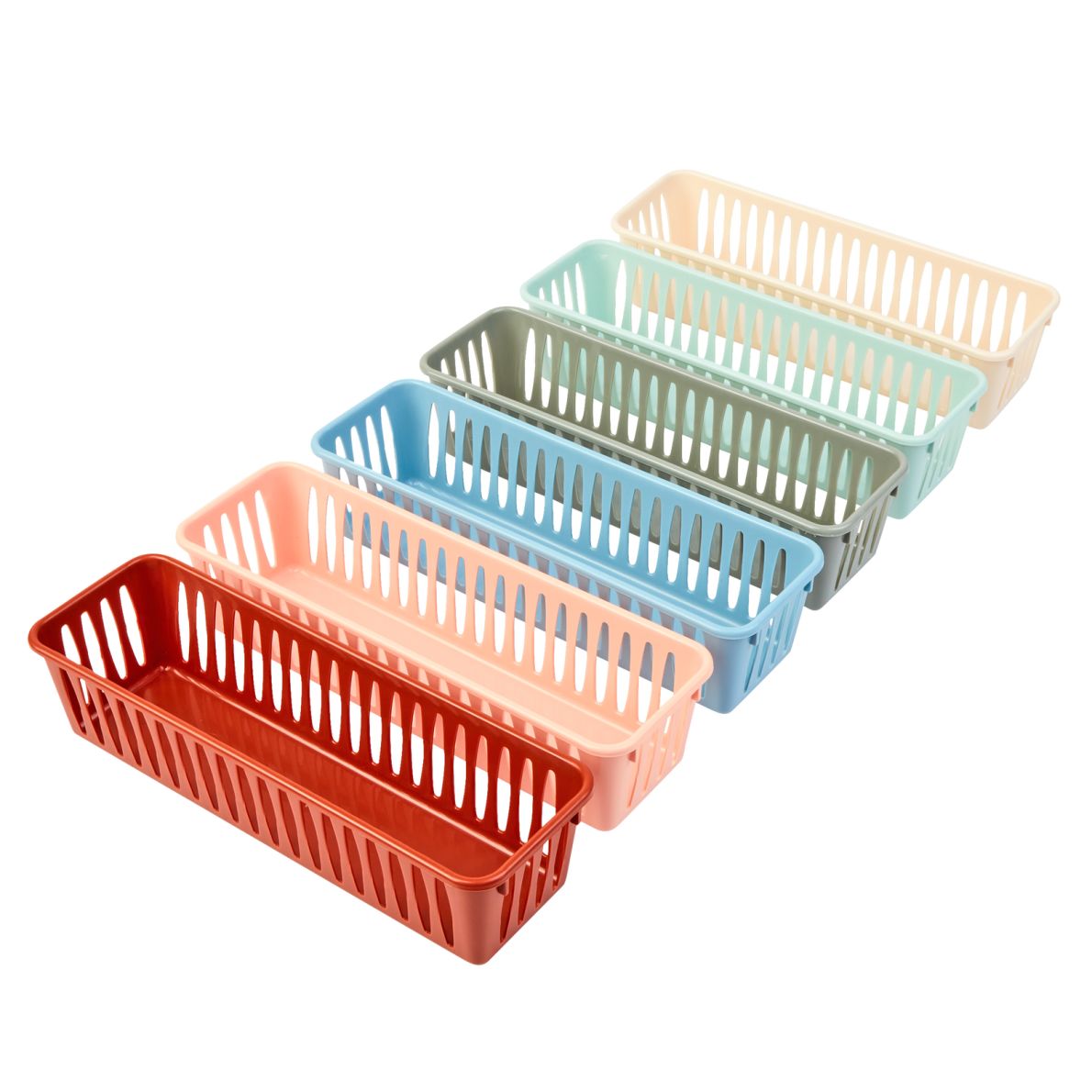 Really Good Stuff® Pencil Baskets - Set of 6 - Boho
