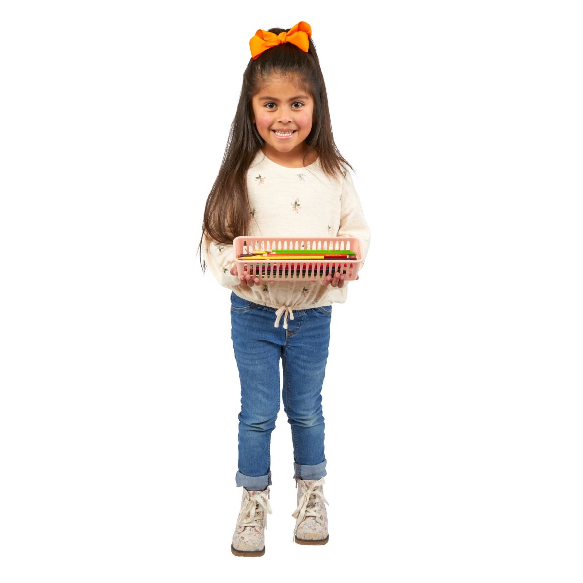 Really Good Stuff® Pencil Baskets - Set of 6 - Boho