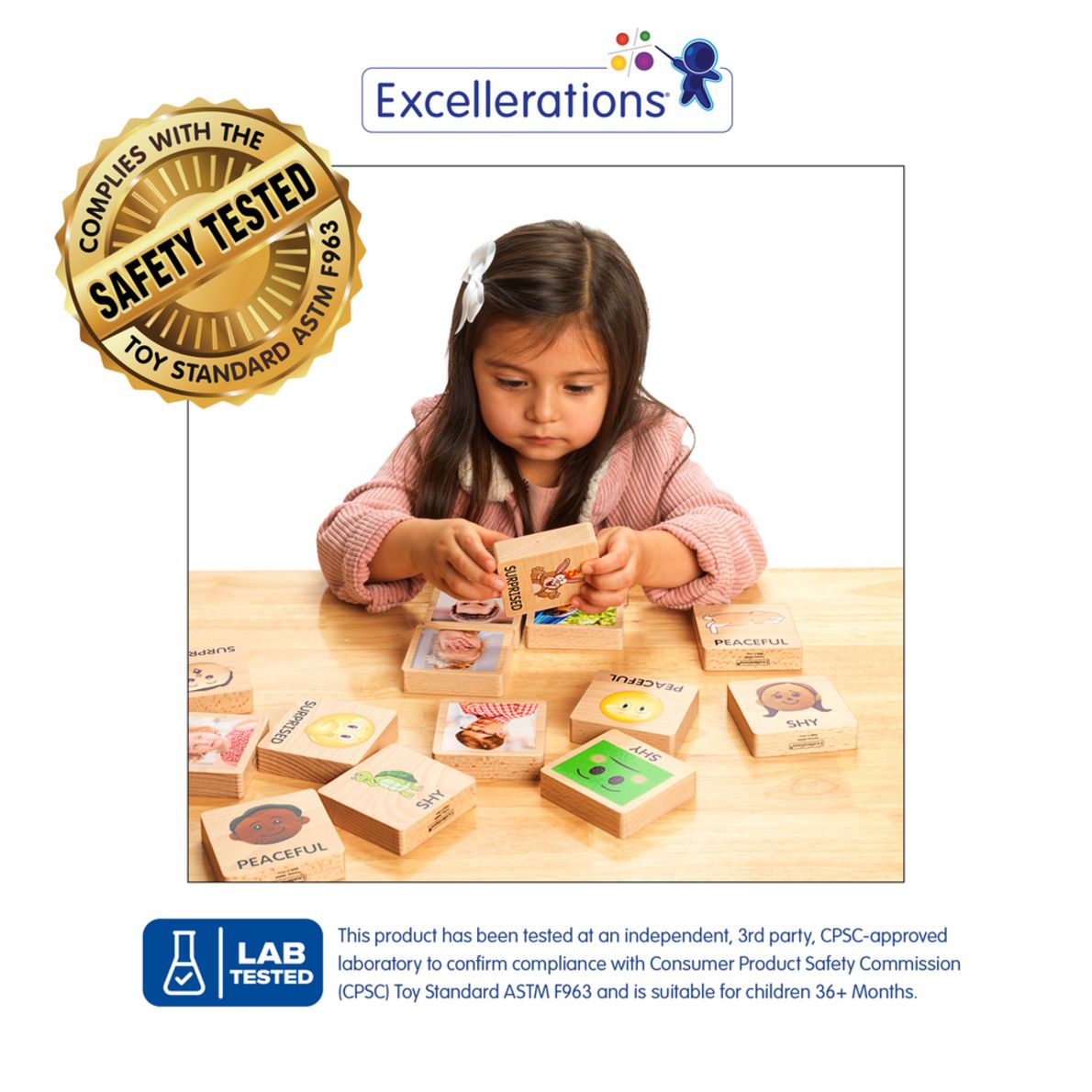 Excellerations® Build and Match Emotions Block Set Kit 2