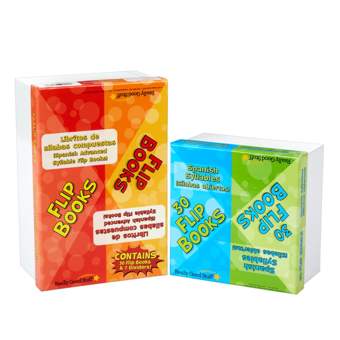 Really Good Stuff® Kit de Libros de Sílabas (Spanish Syllables Flip ...