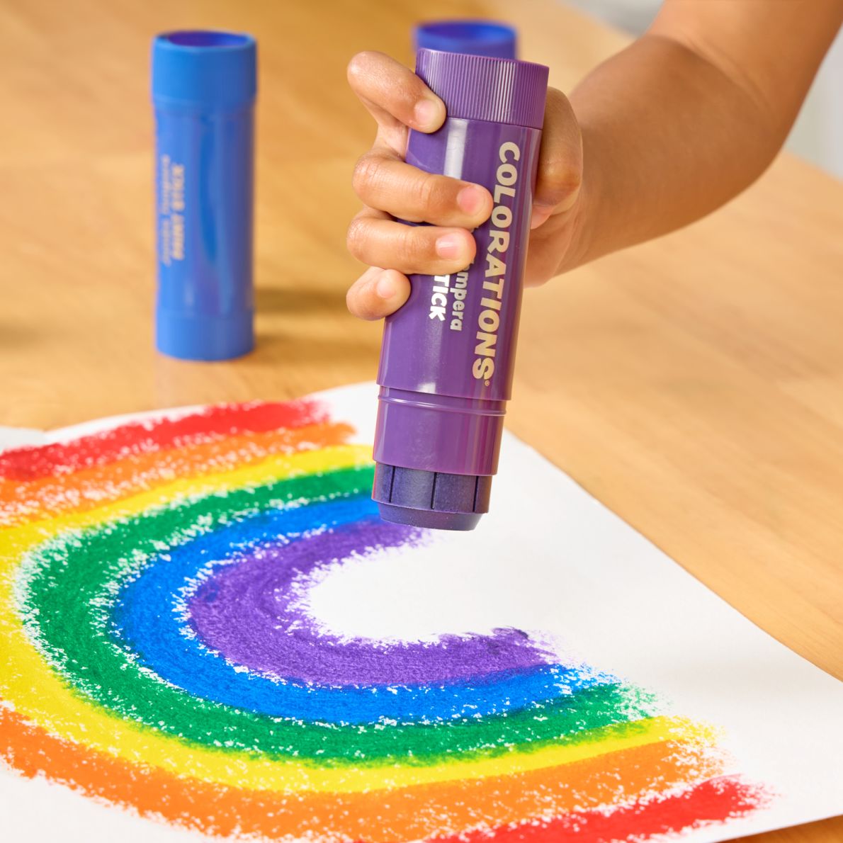 Colorations® Jumbo Tempera Paint Sticks - 6 Colors