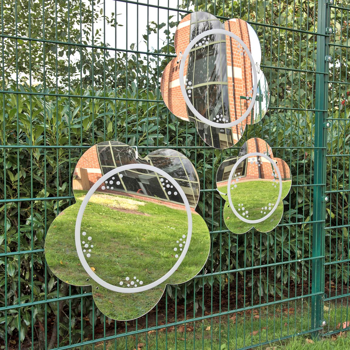 3 Indoor / Outdoor Mirrors for Reflection and Decorating