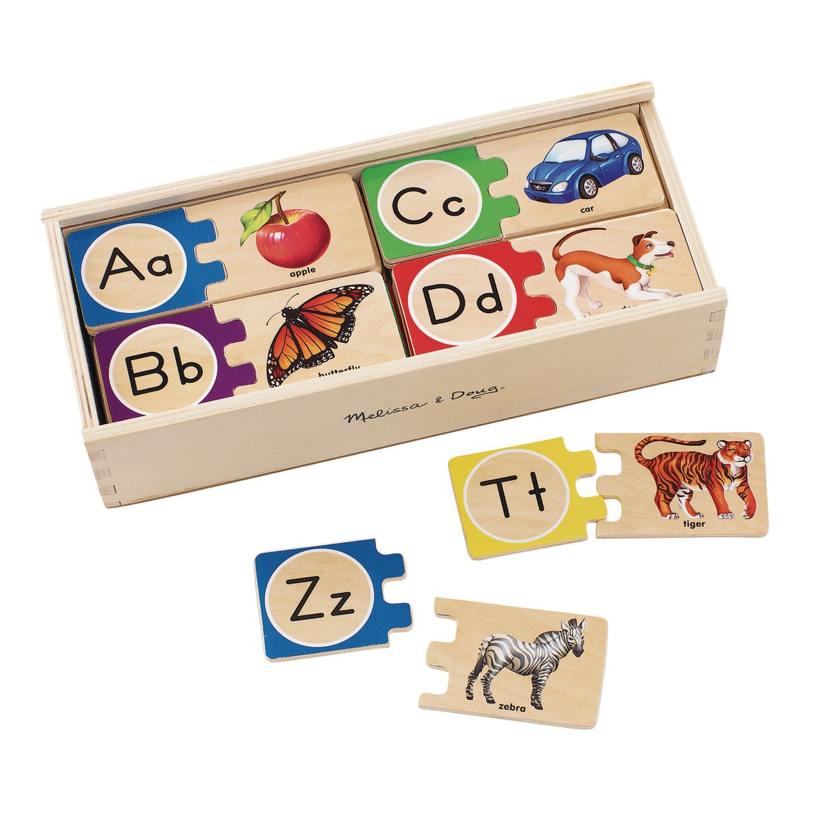 Self-Correcting Alphabet Puzzles