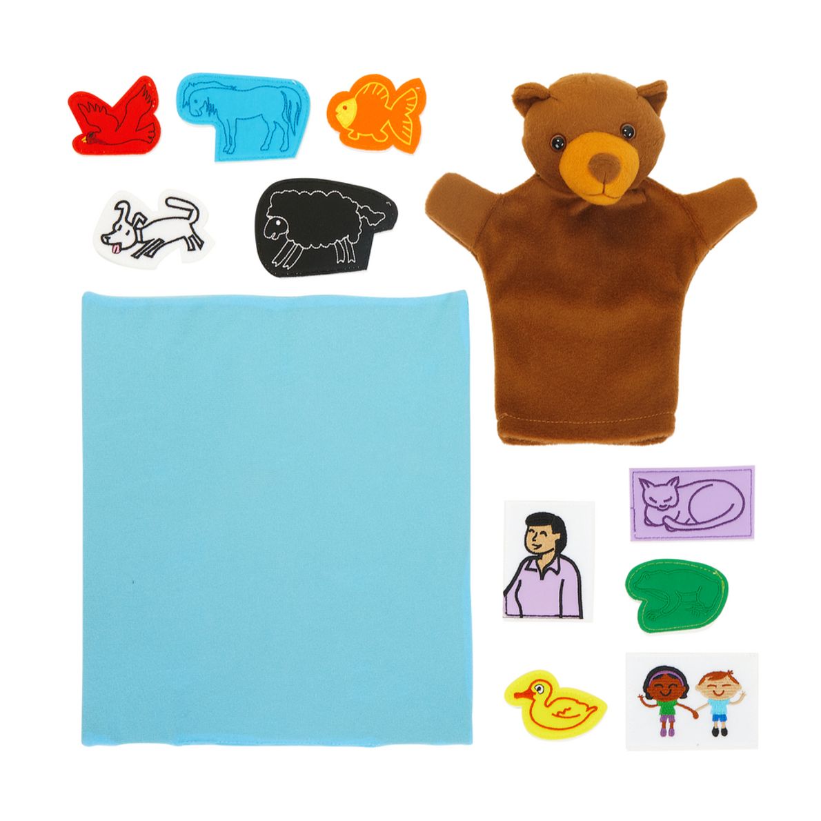Brown Bear Prop Set