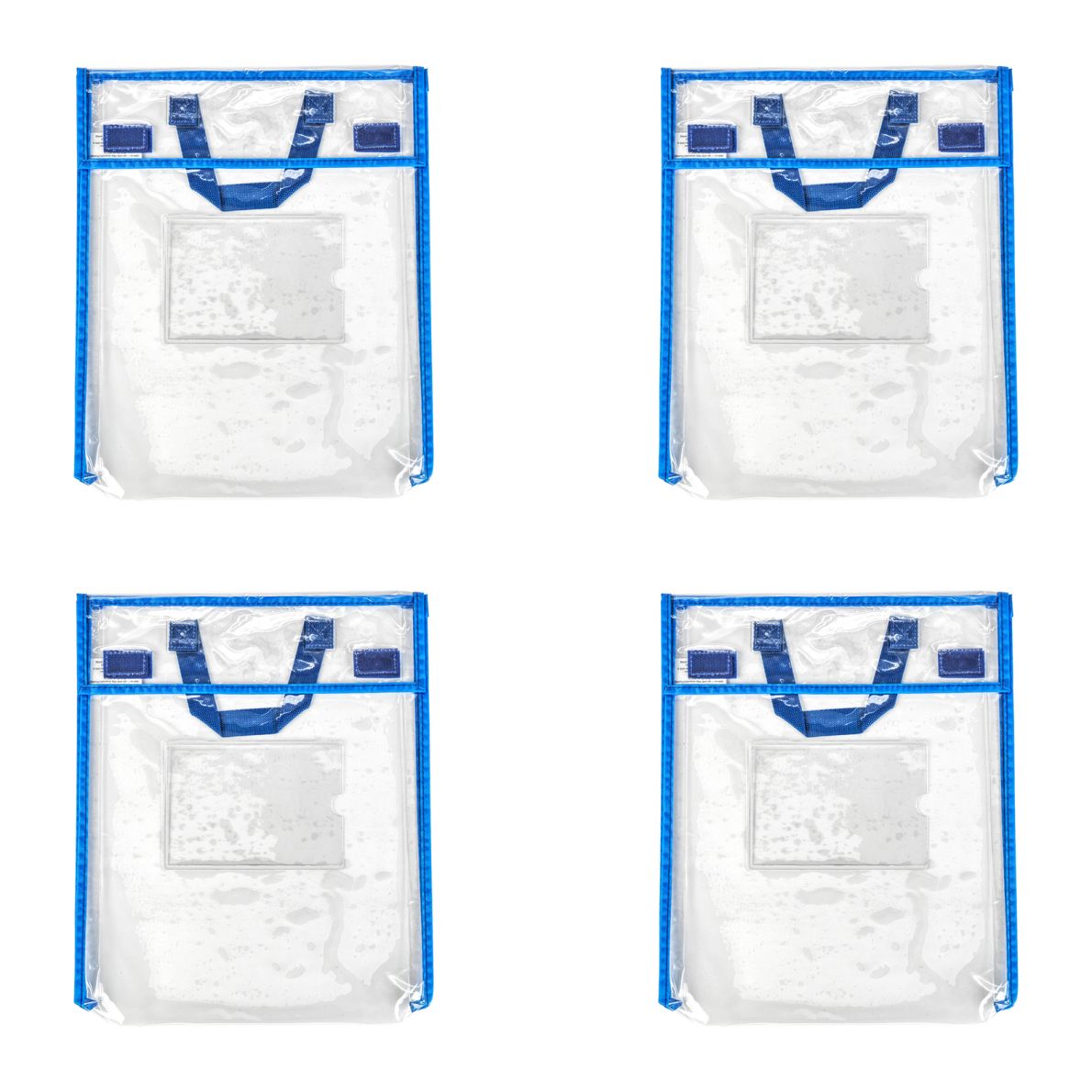 Really Good Stuff® Store More® Large Clear Book Pouch Cool and Calm - 4 ...
