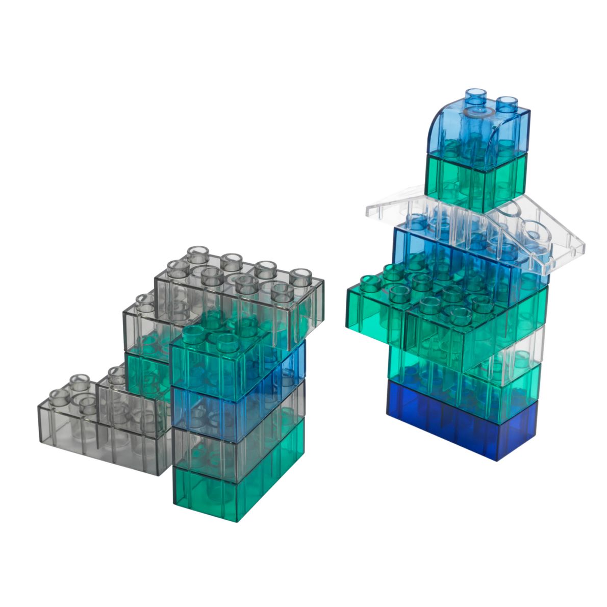 Excellerations® Calming Color Building Bricks - 80 Pieces