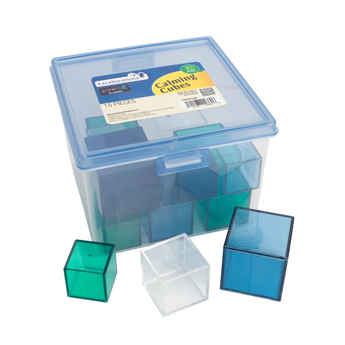 Excellerations® Calming Cubes - 15 Pieces