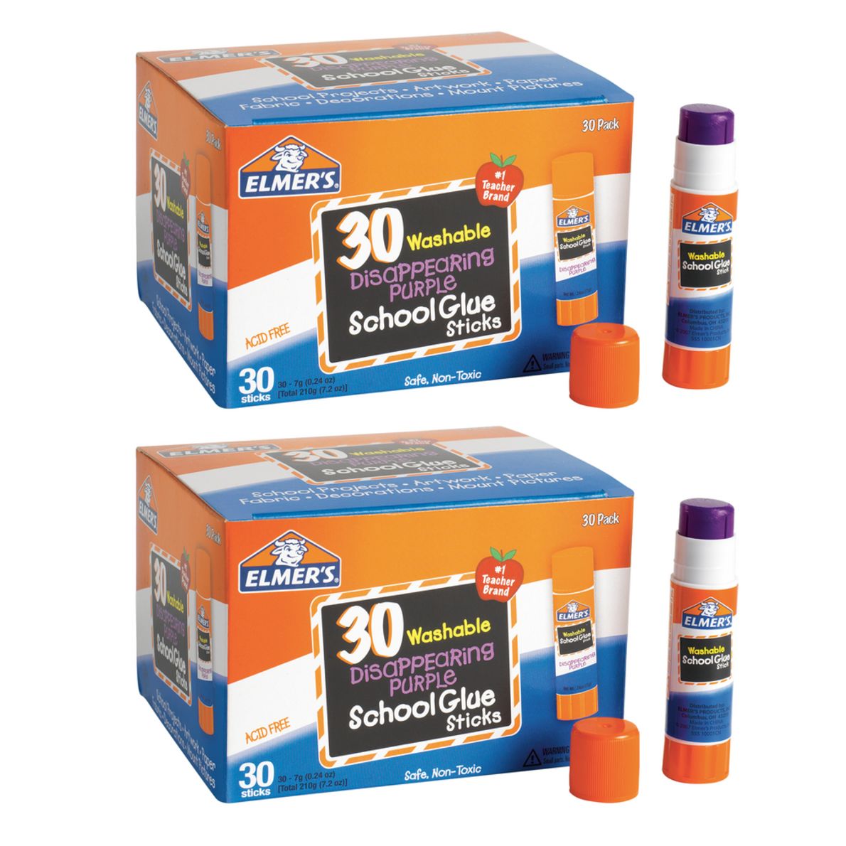 Elmer's® Purple Glue Stick - 60 Pieces, Each 0.24 Ounces