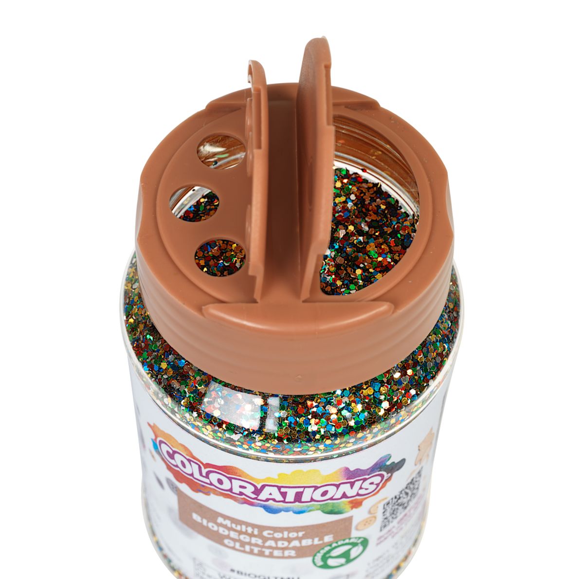 Colorations® Biodegradable Glitter – Multicolor 4oz