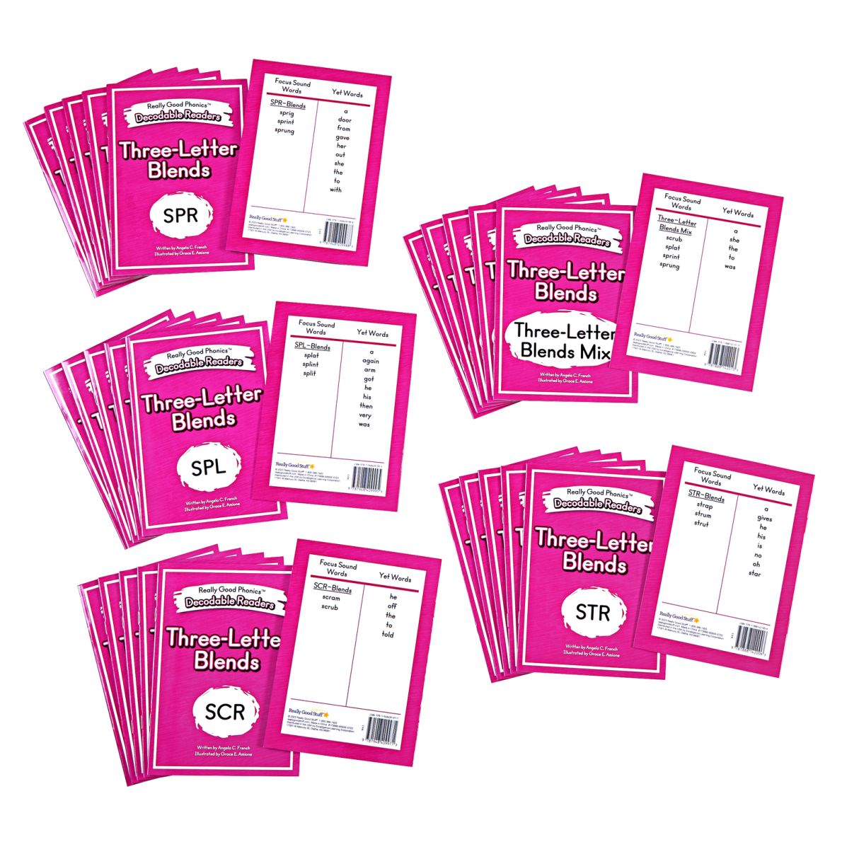 Really Good Phonics™ Decodable Readers – L- and R-Blends and Three ...