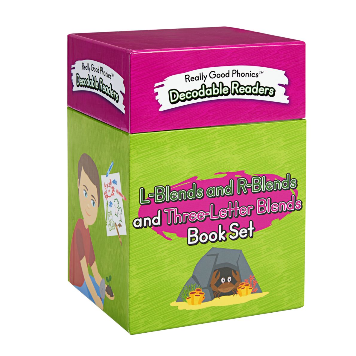 Really Good Phonics™ Decodable Readers – L- and R-Blends and Three ...