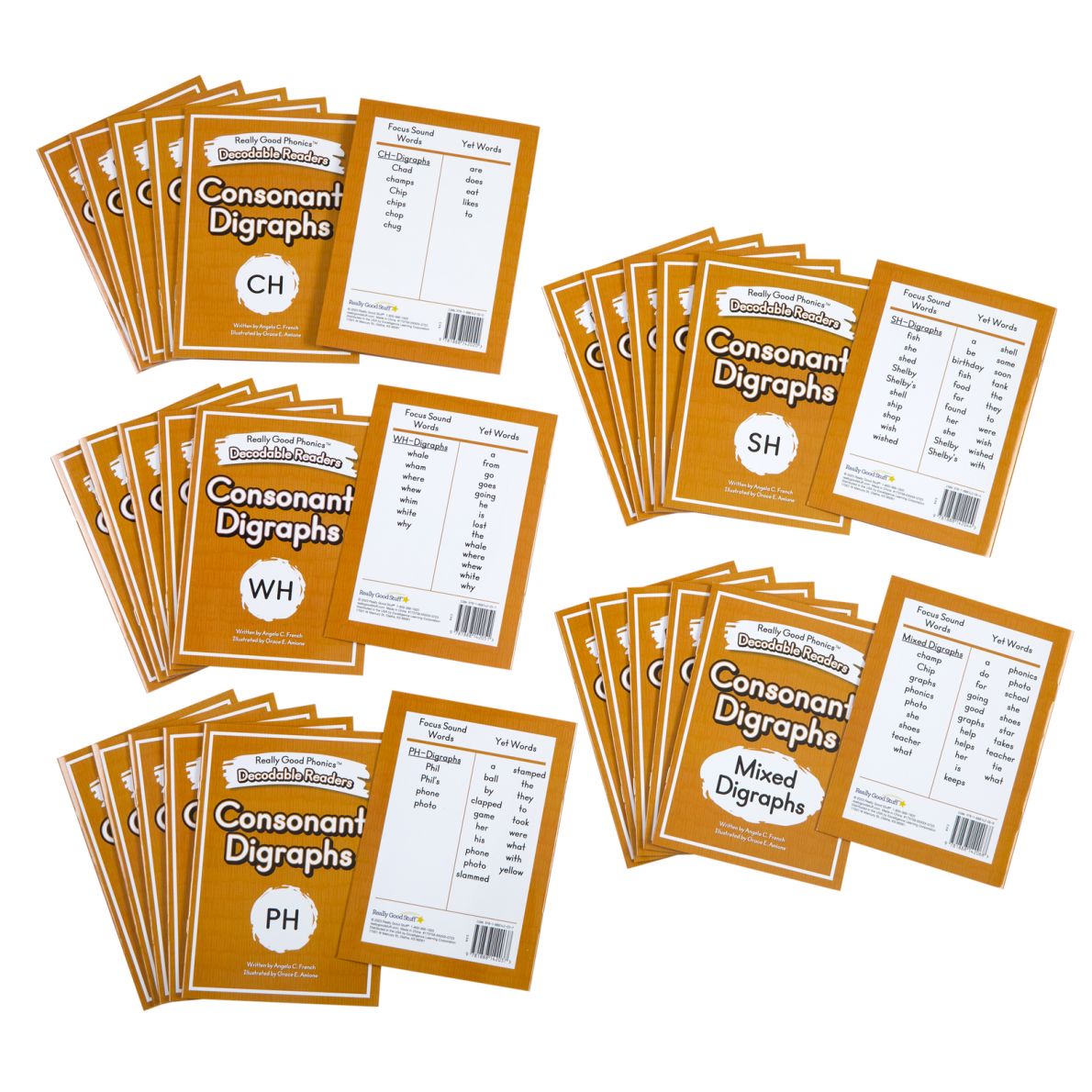 Really Good Phonics™ Decodable Readers – Consonant Digraphs and Special ...