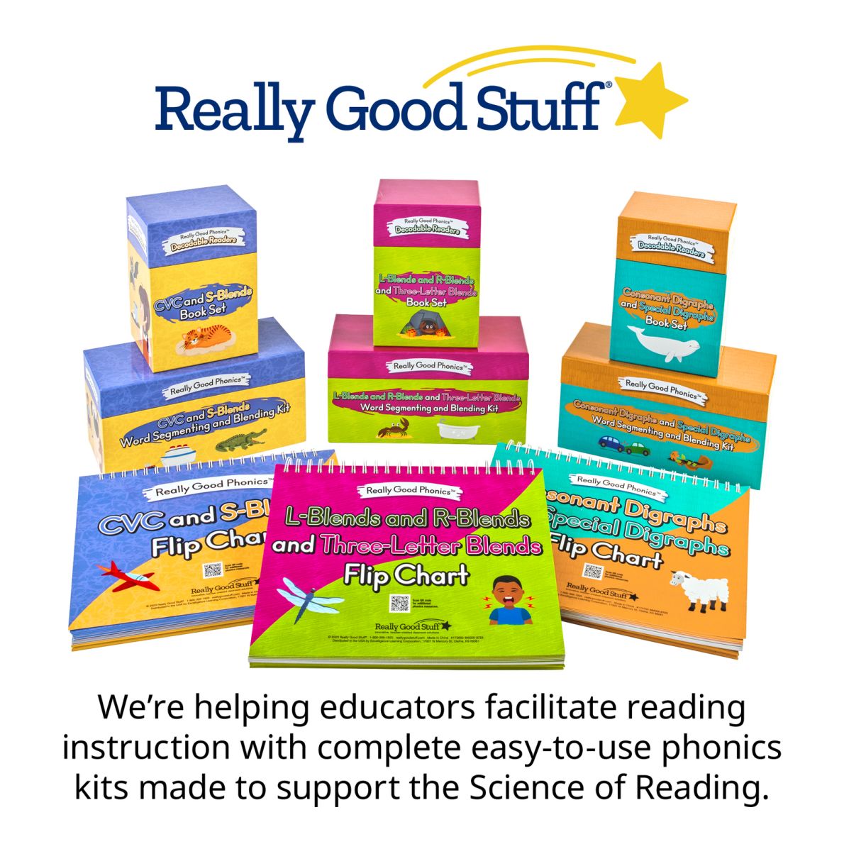 Really Good Phonics™ Decodable Readers – Consonant Digraphs and Special ...