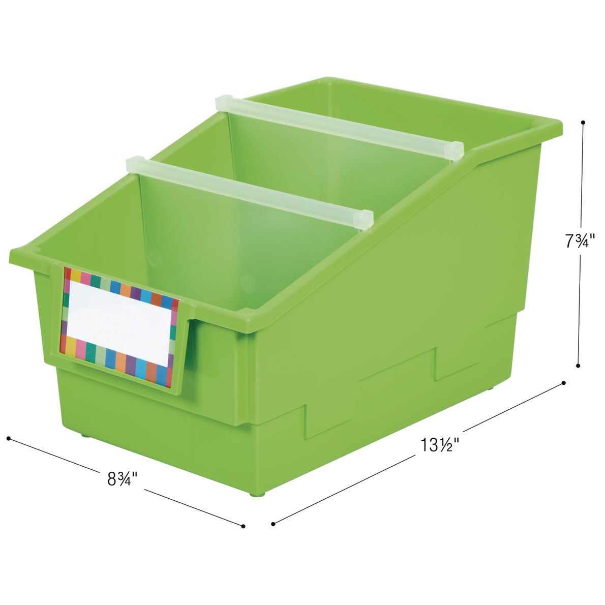 Really Good Stuff® Modern Farmhouse Chapter Book Bins-6 Pack
