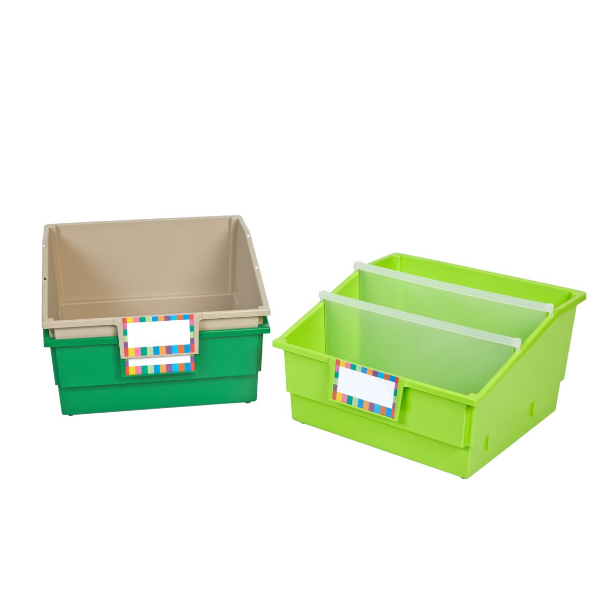 Really Good Stuff® Modern Farmhouse Picture Book Bins-6 Pack