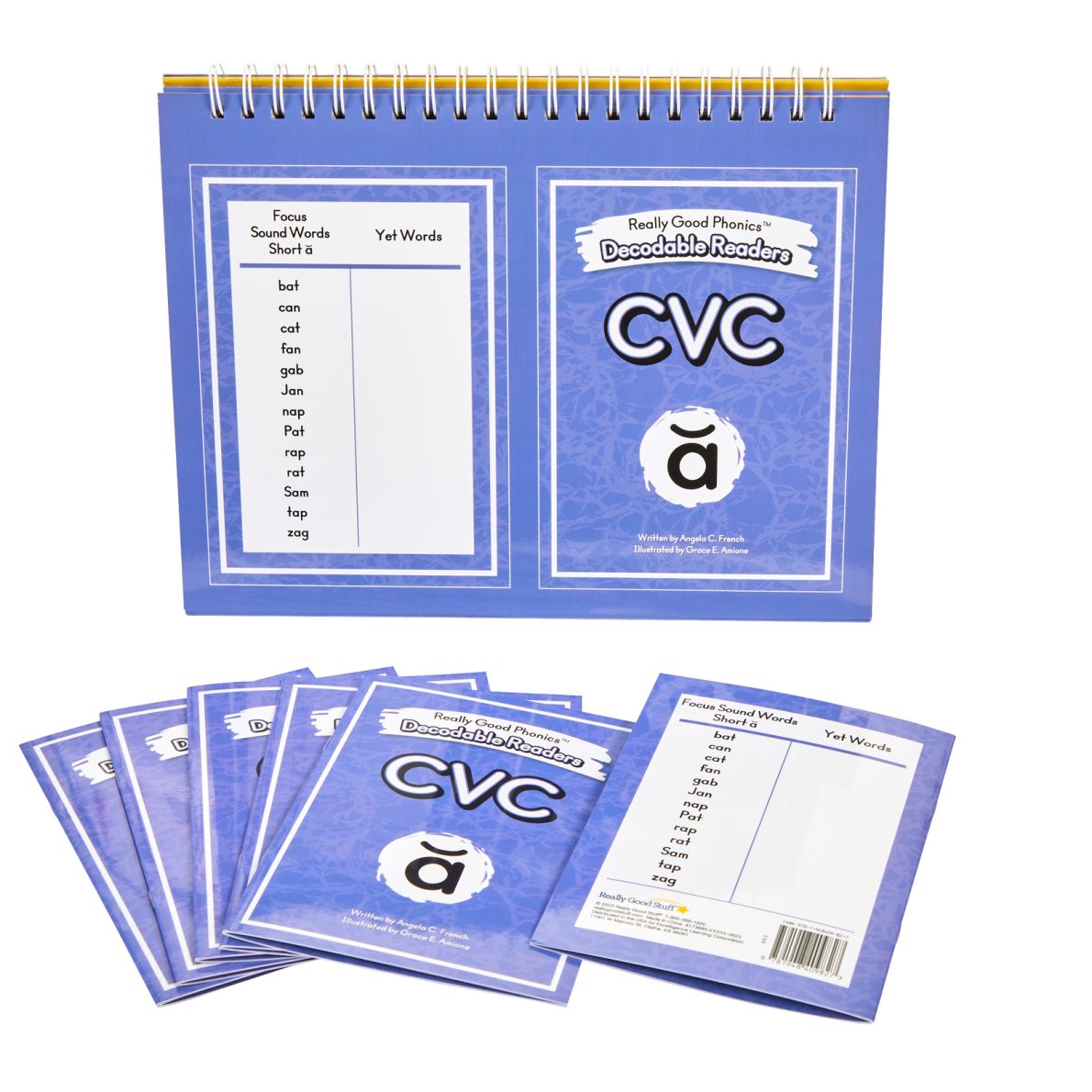 Really Good Phonics™ CVC and S-Blends Kit - Decodable Readers, Flip ...