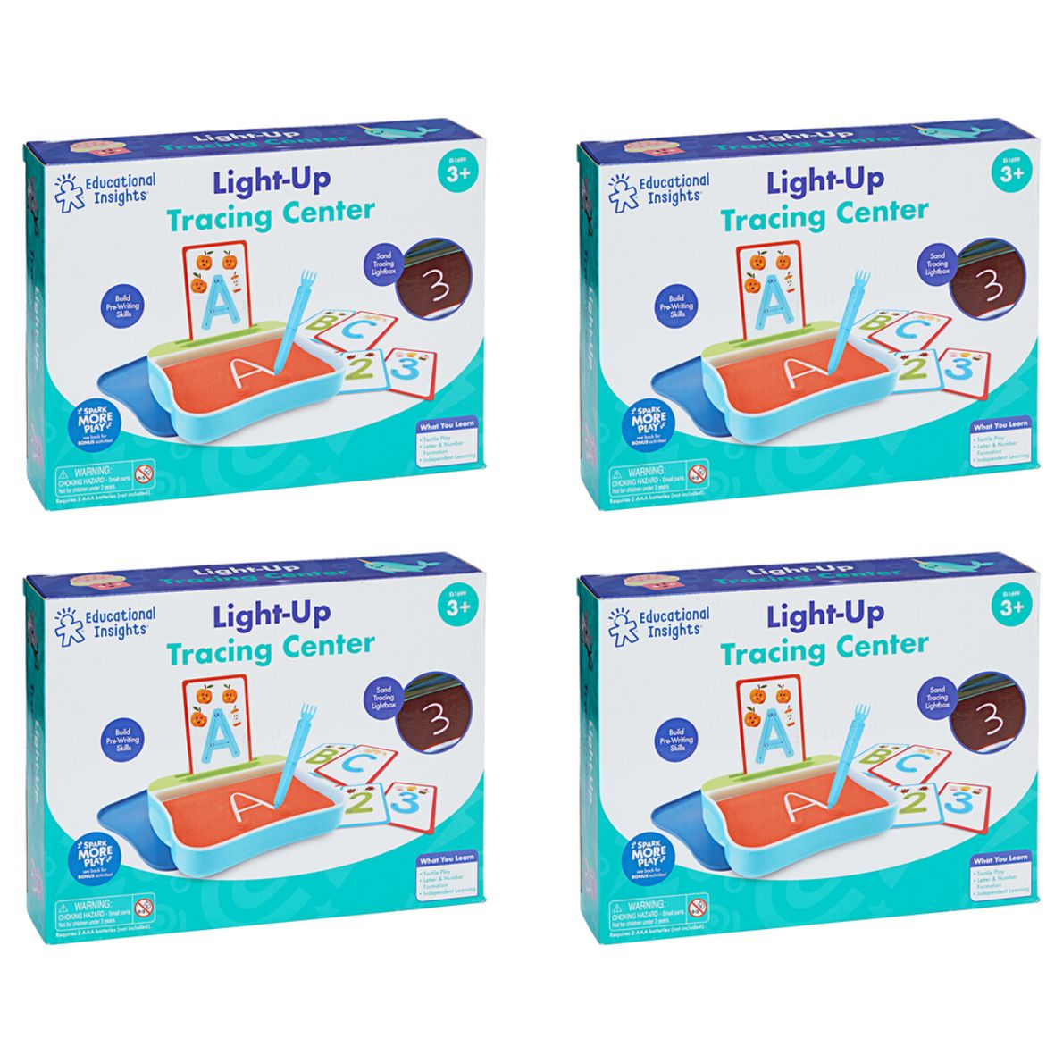Light Up Tracing Center - Set of 4