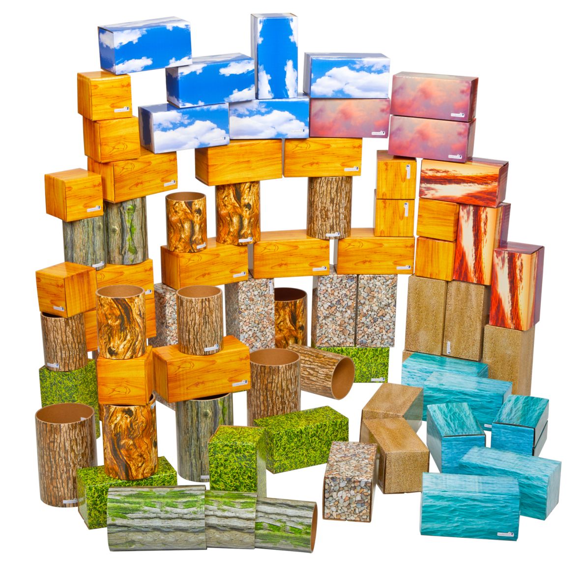 Excellerations® Scenery Blocks - Set of 72
