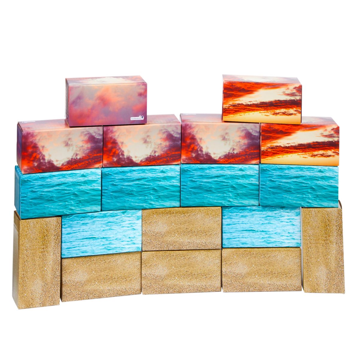 Excellerations® Scenery Blocks - Set of 72