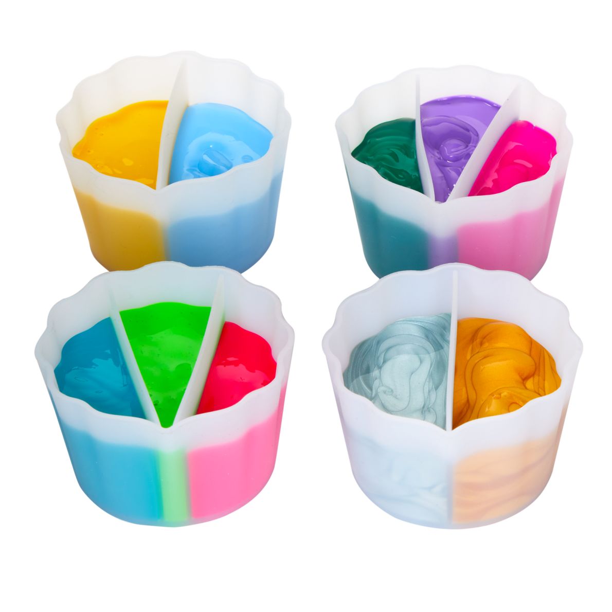 Colorations® Silicone Mixing Cups - Set of 12