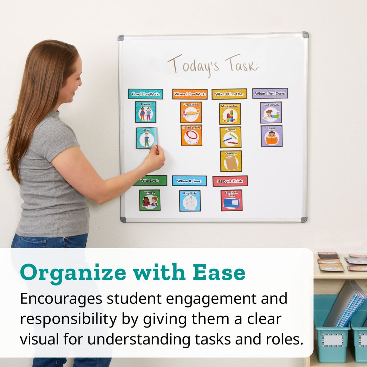 Really Good Stuff® Classroom Management Magnet Sheets