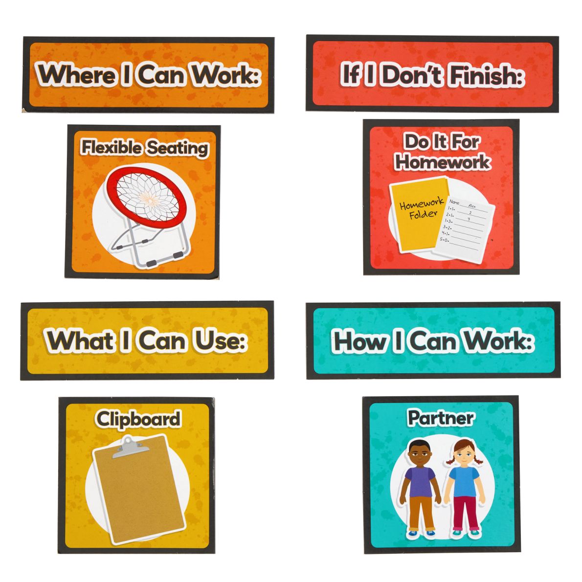 Really Good Stuff® Classroom Management Magnet Sheets