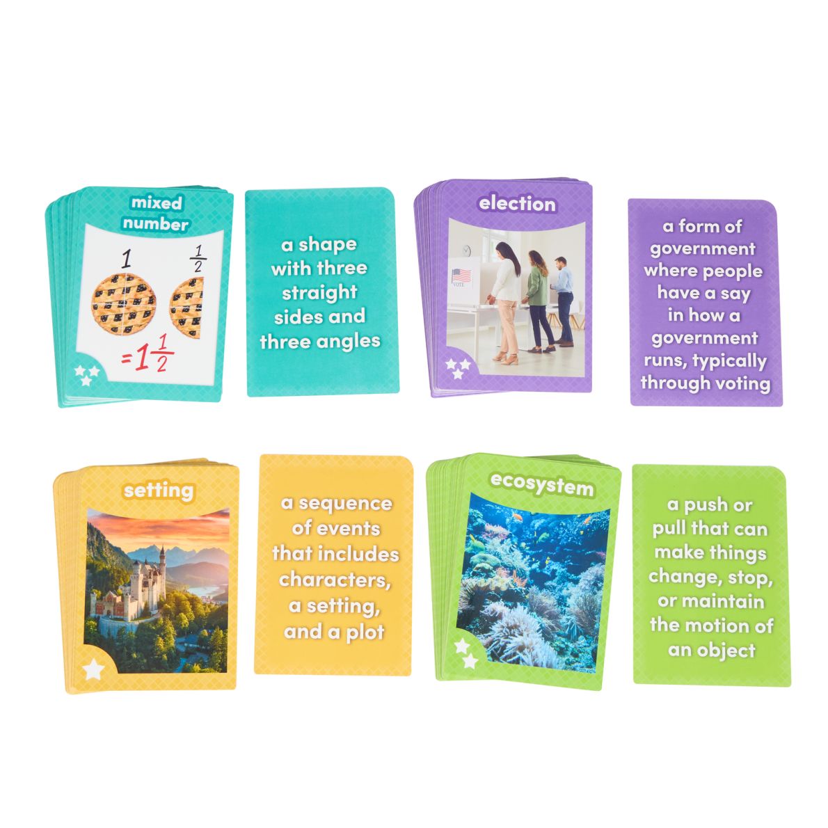 Academic Vocabulary Cards – Set of 120
