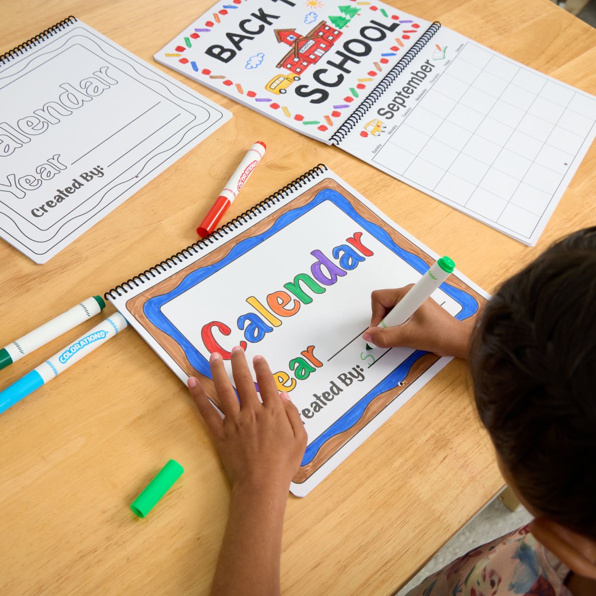 Colorations® Decorate Your Own Calendar- Set of 12