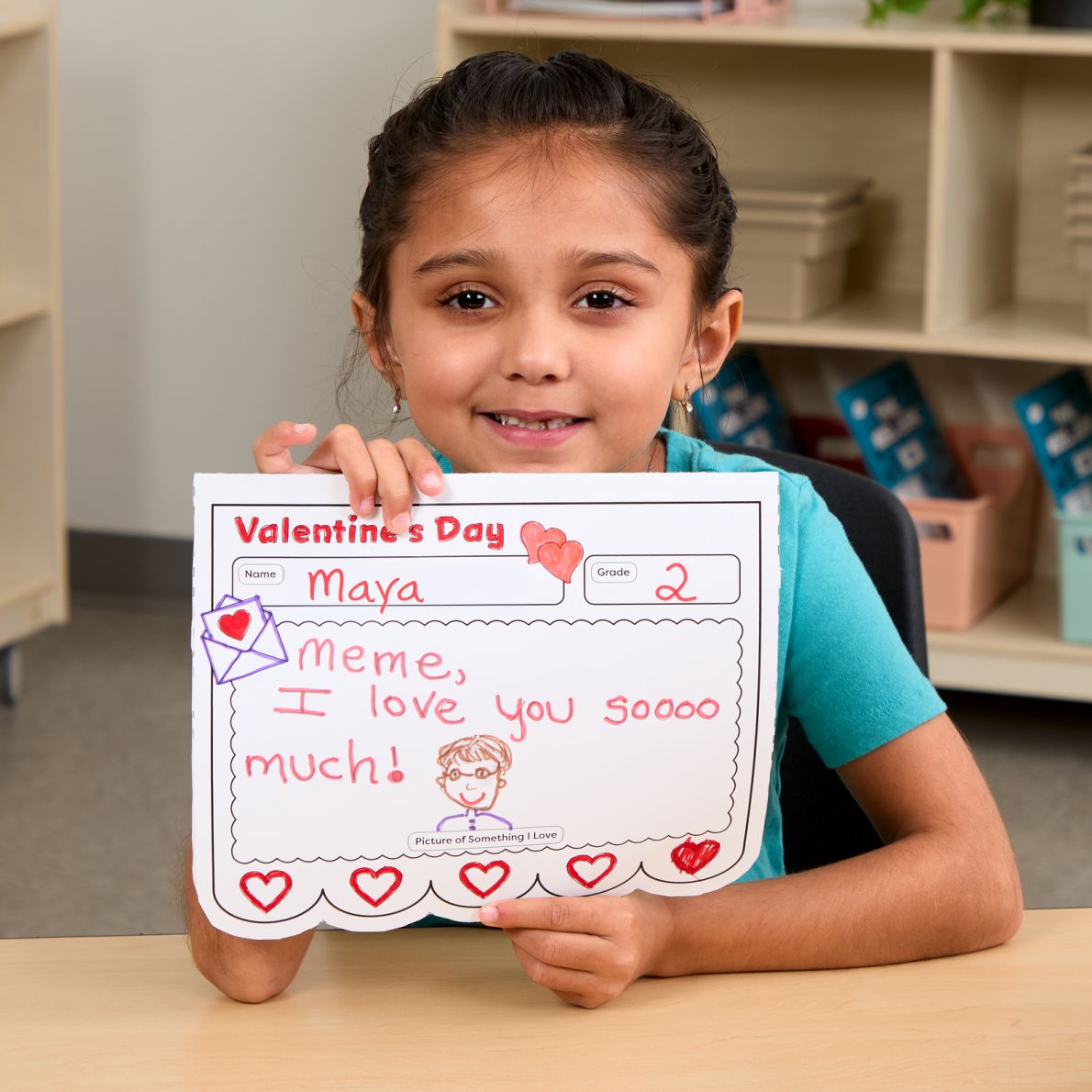 Ready to Decorate® Valentine’s Day Pennant Posters - Set of 24