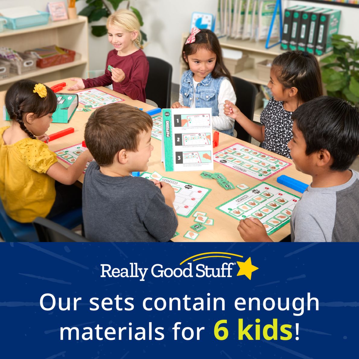 Think. Model. Learn.™ Math Centers – PreK-TK – Complete Set