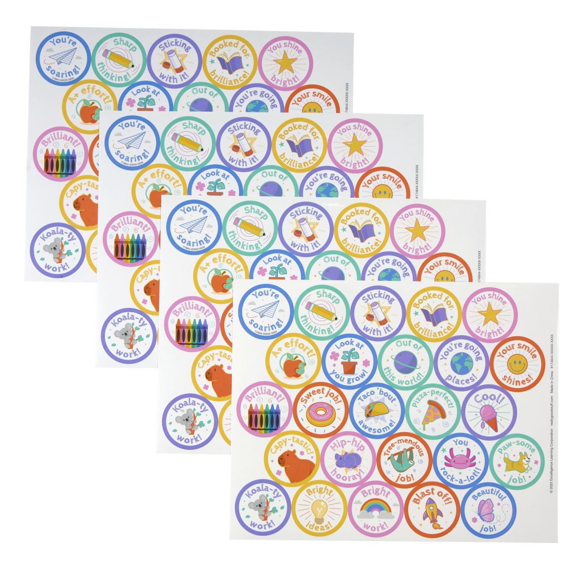 Really Good Stuff® Reward Sticker Pack - 100 stickers