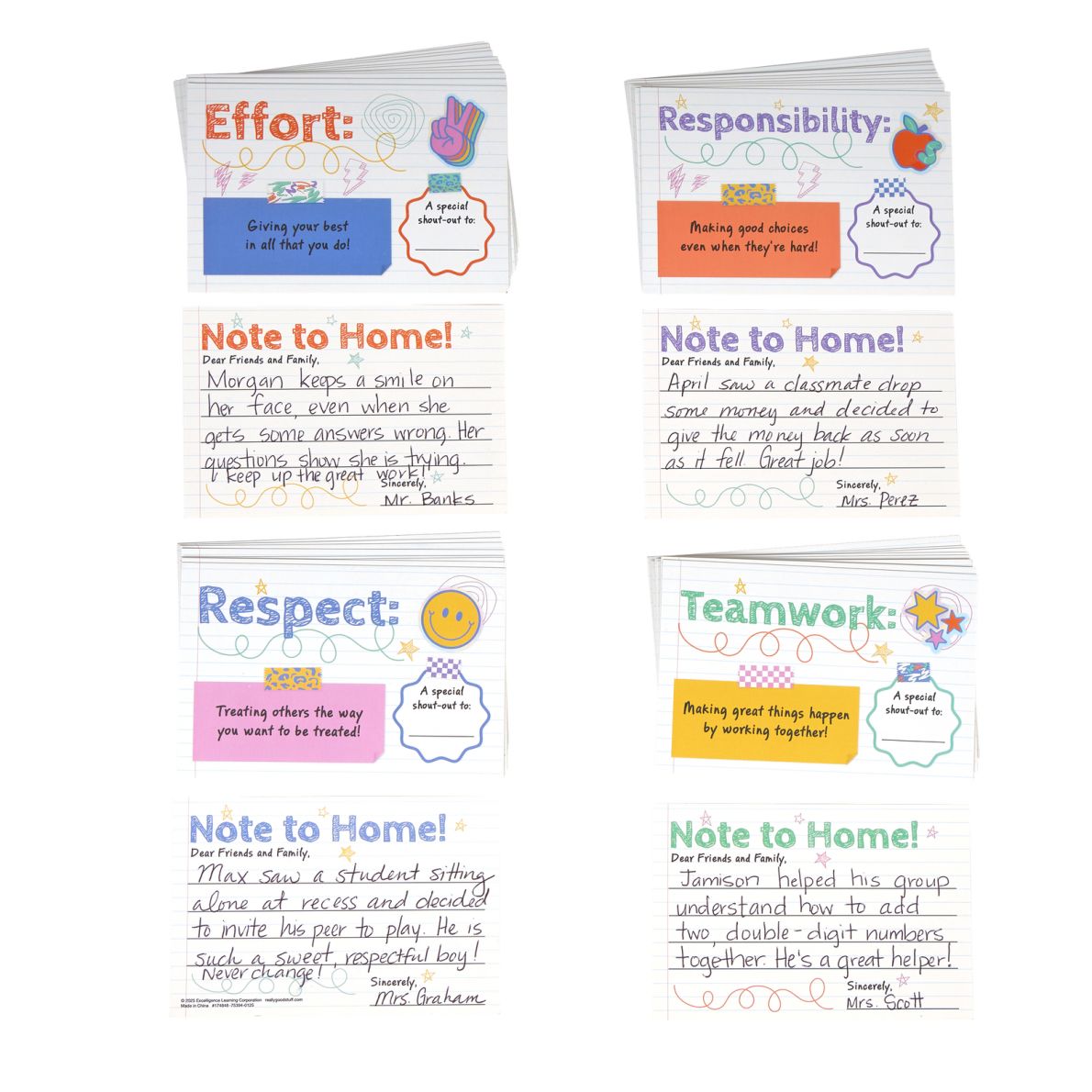 Really Good Stuff® Teacher Post Cards