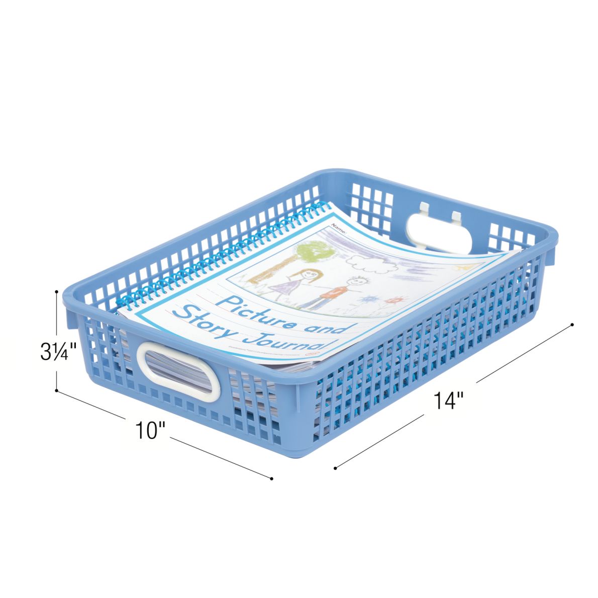 Really Good Stuff® Classroom Paper Baskets - 6 Pack - Bold Vibes