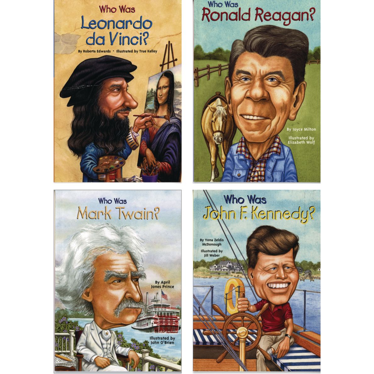 Who Was? Books - Set 2