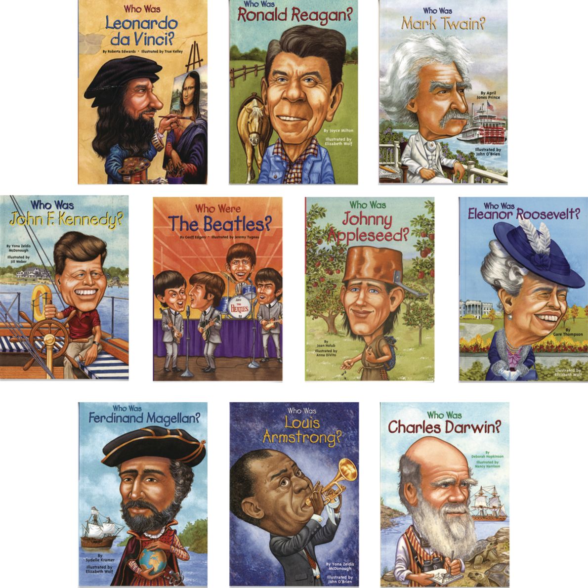 Who Was? Complete Book Set - 29 Books