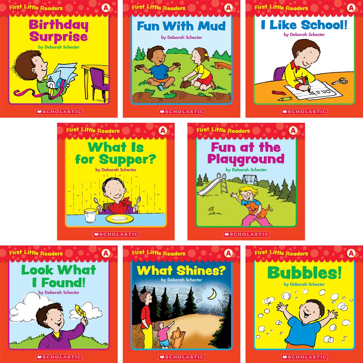 First Little Readers Book Set: Level A