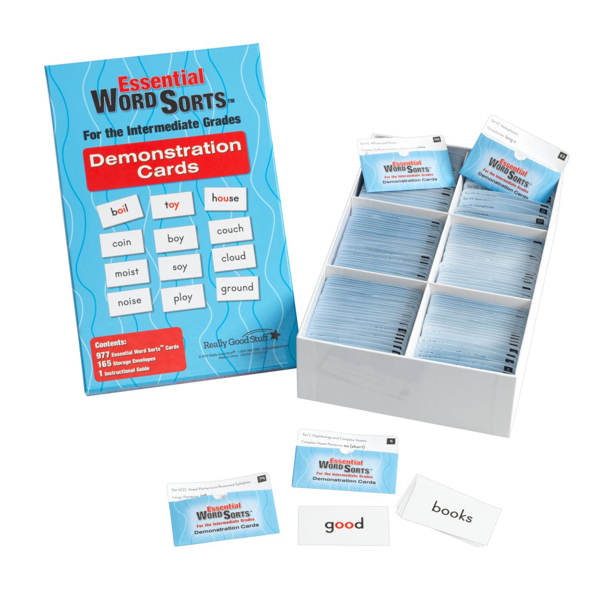 Really Good Stuff® Essential Word Sorts™ Demonstration Cards for ...
