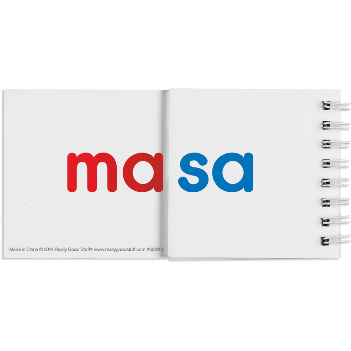 Really Good Stuff® Libros de Sílabas (Spanish Syllable Flip Books) - 30 ...